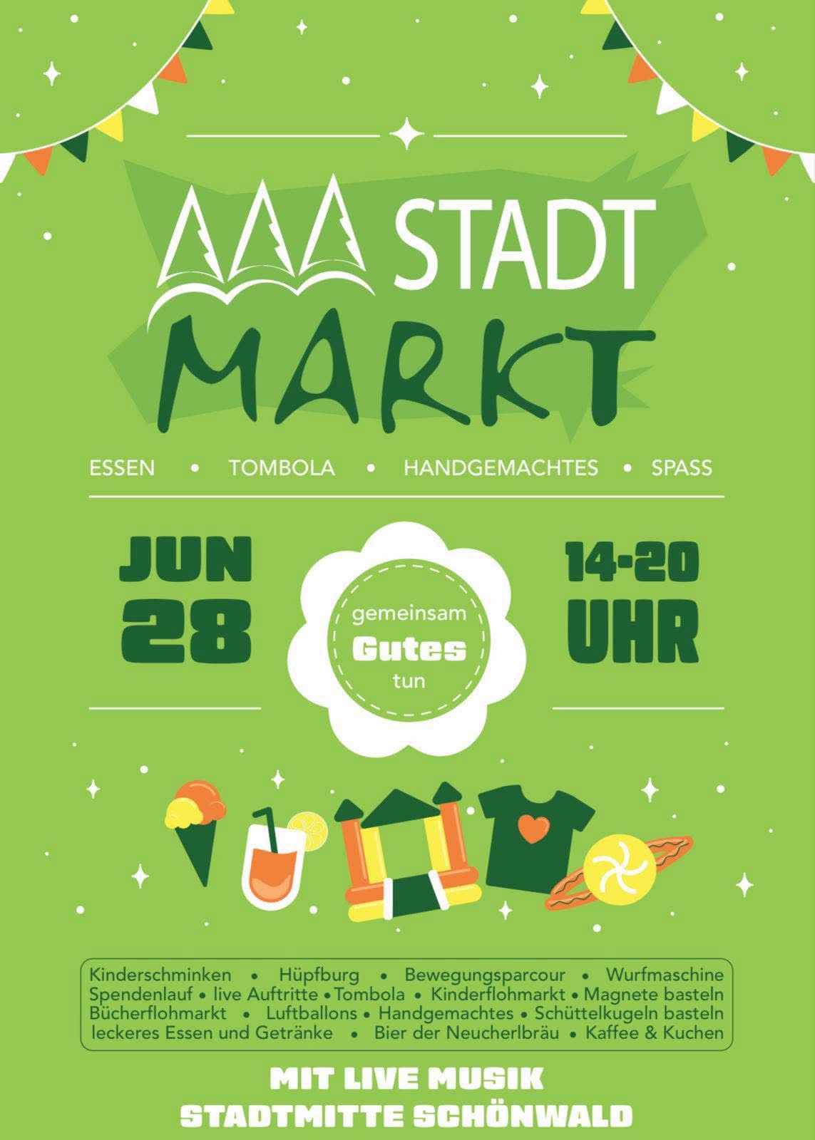 Schönwalder Stadtmarkt 2025 – Neucherl-Bräu, Schönwald im Fichtelgebirge